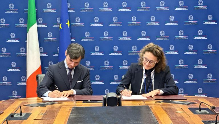Note of the Italian Ministry of Foreign Affairs and International ...