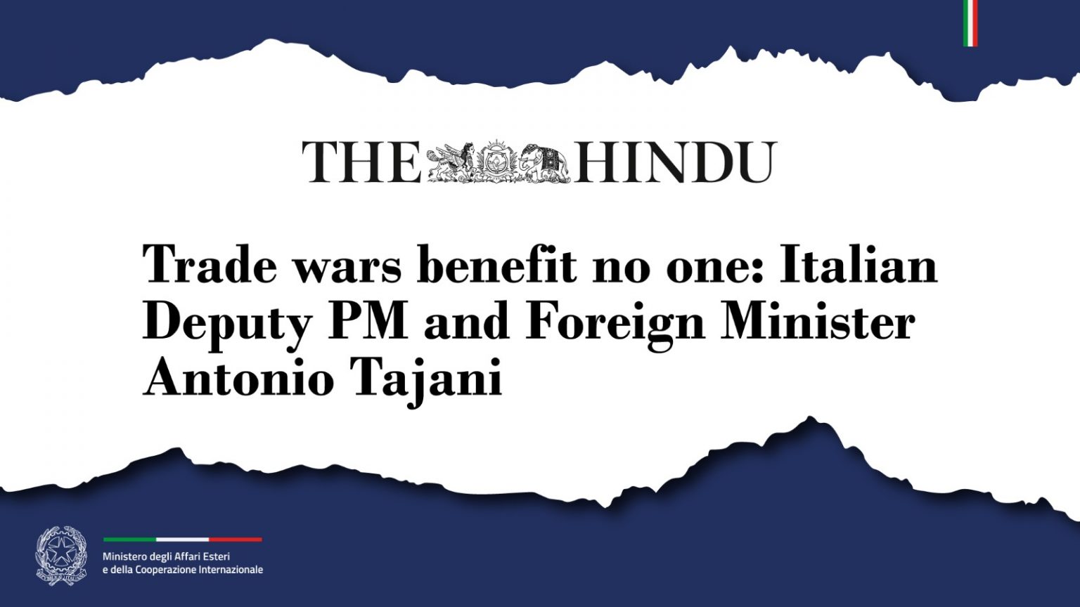 Tajani opens the Italy–Malaysia Round Table with Prime Minister Ibrahim ...