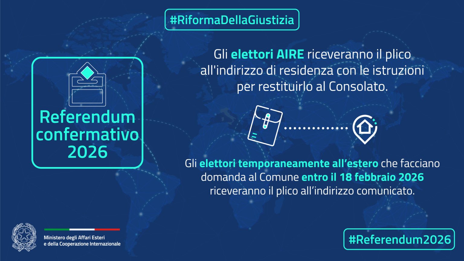 Referendum Costituzionale Confermativo dei giorni 22 e 23 marzo 2026 ...
